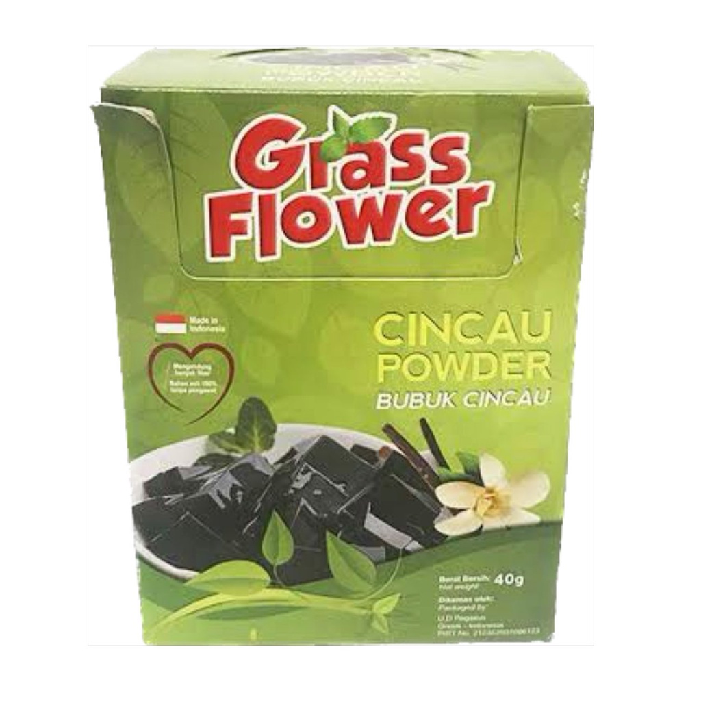 Jual Cincau Powder Grass Flower / Bubuk Cincau / Grass Jelly 40gr ...