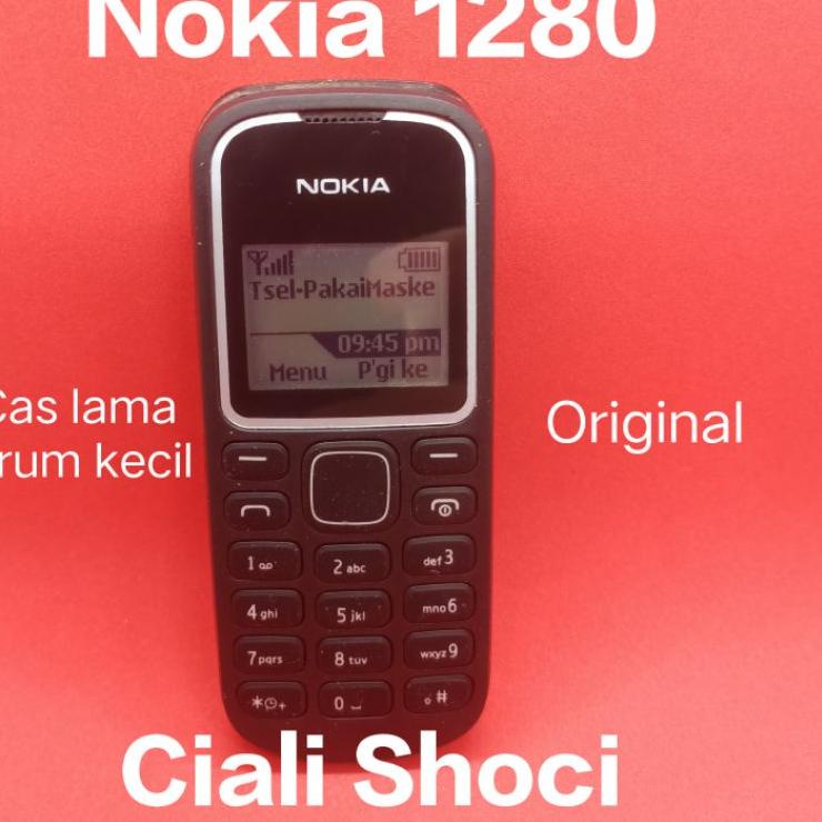 Jual Update Gembira Nokia 1280 Cas kecil Scond Original jaringan all ...