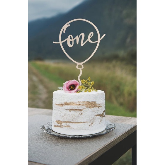 Jual Cake Topper Balon Tulisan Custom | Shopee Indonesia