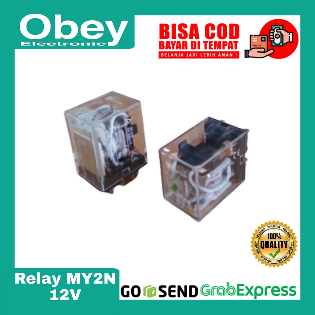 Jual Relay MY2N DC 12V | Shopee Indonesia