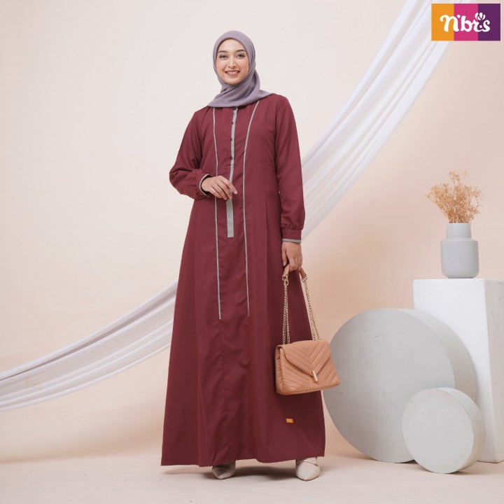 Jual GAMIS NIBRAS NBC 22 GAMIS MODERN NBRS TERBARU 2023 | Shopee Indonesia