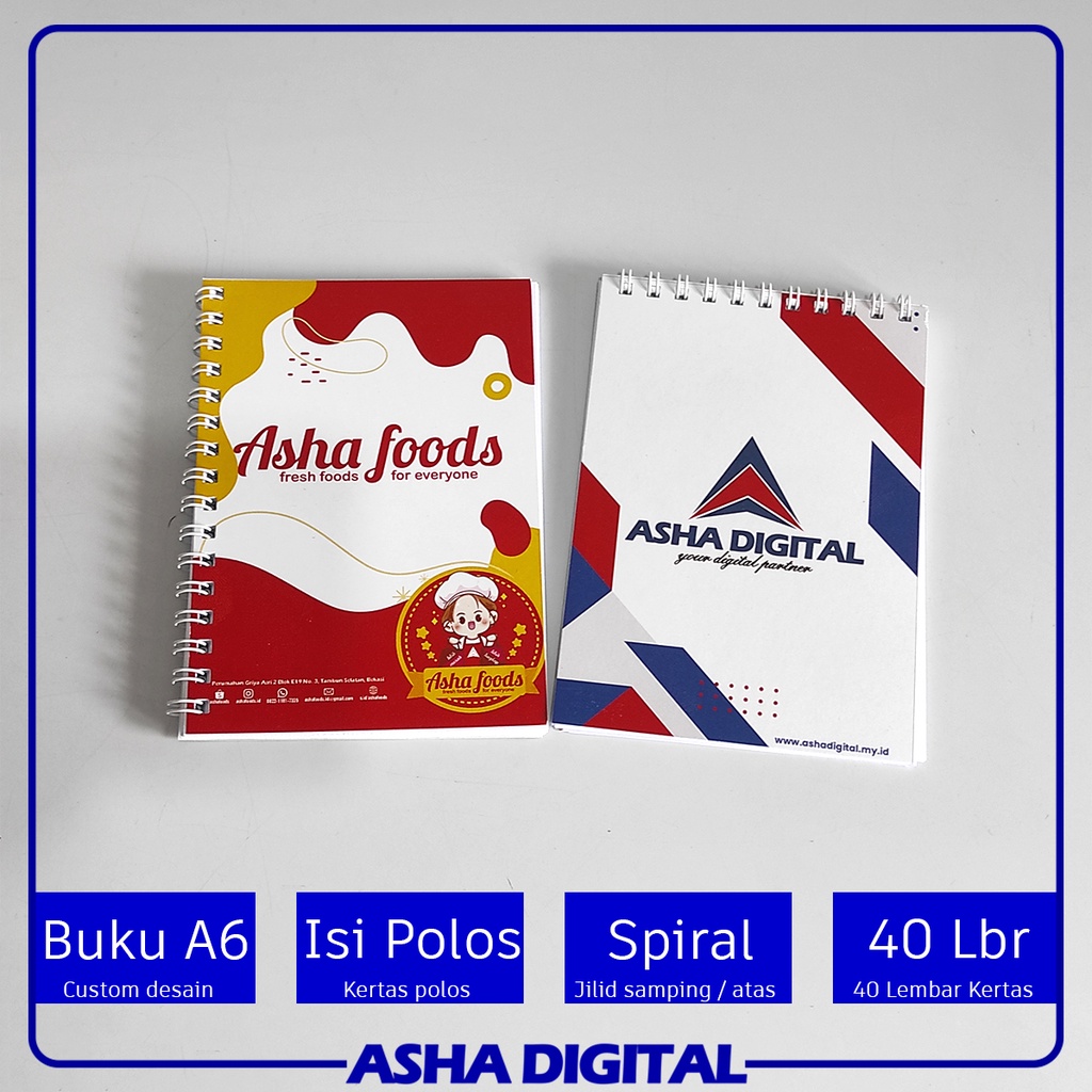 Jual Buku Tulis Custom A6 | Note Book Quotes Unik | Catatan Sekolah ...
