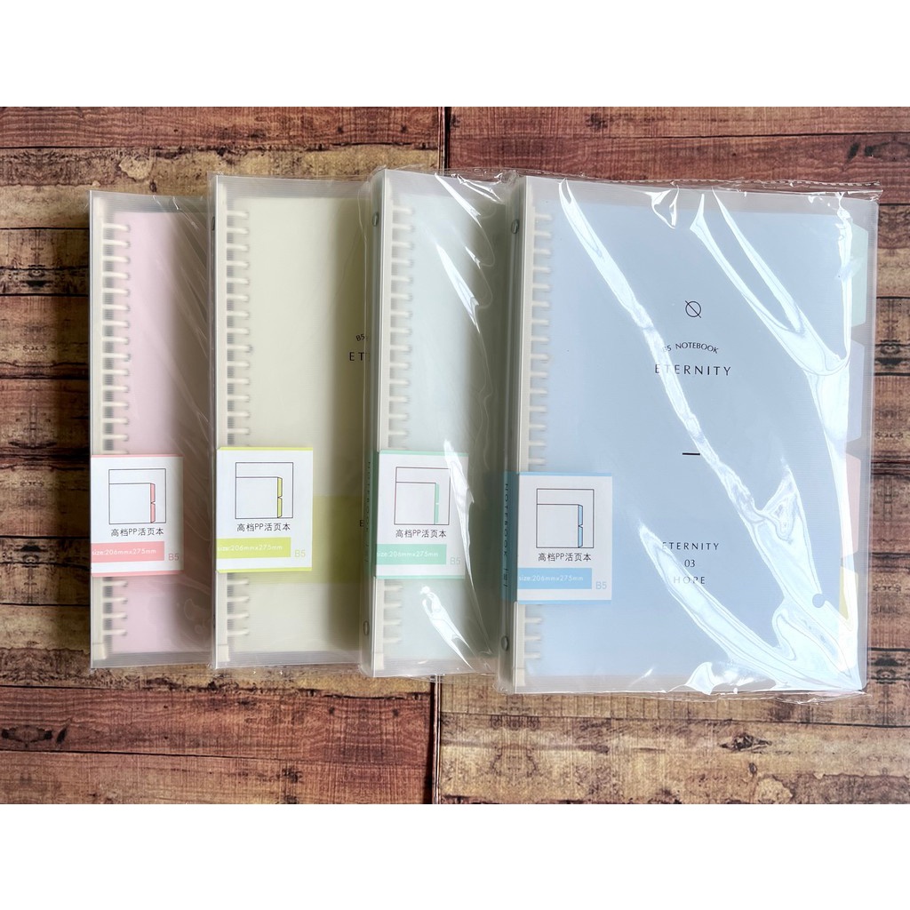 Jual Map Binder Wengu Eternity B017 A5 B5 Tansparant Ring Plastik ...