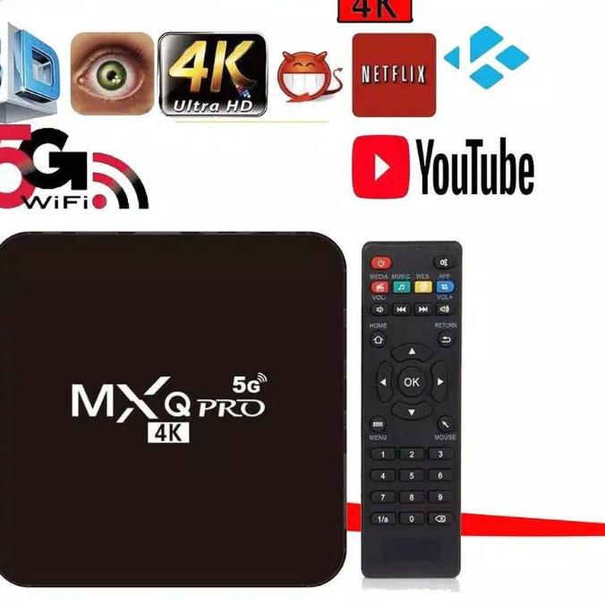 Jual ☉ Android Tv Box MXQ Pro 5G / Smart Tv 4K Ultra HD 5G / Smart Tv ...