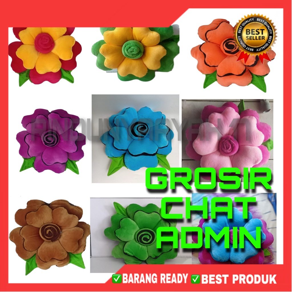 Jual [RA]BANTAL SOFA BUNGA MAWAR KURSI BUNGA MAWAR | Shopee Indonesia