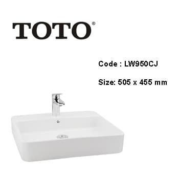 Jual Washtafel Washtafel Toto Lw950Cj Body Only | Shopee Indonesia