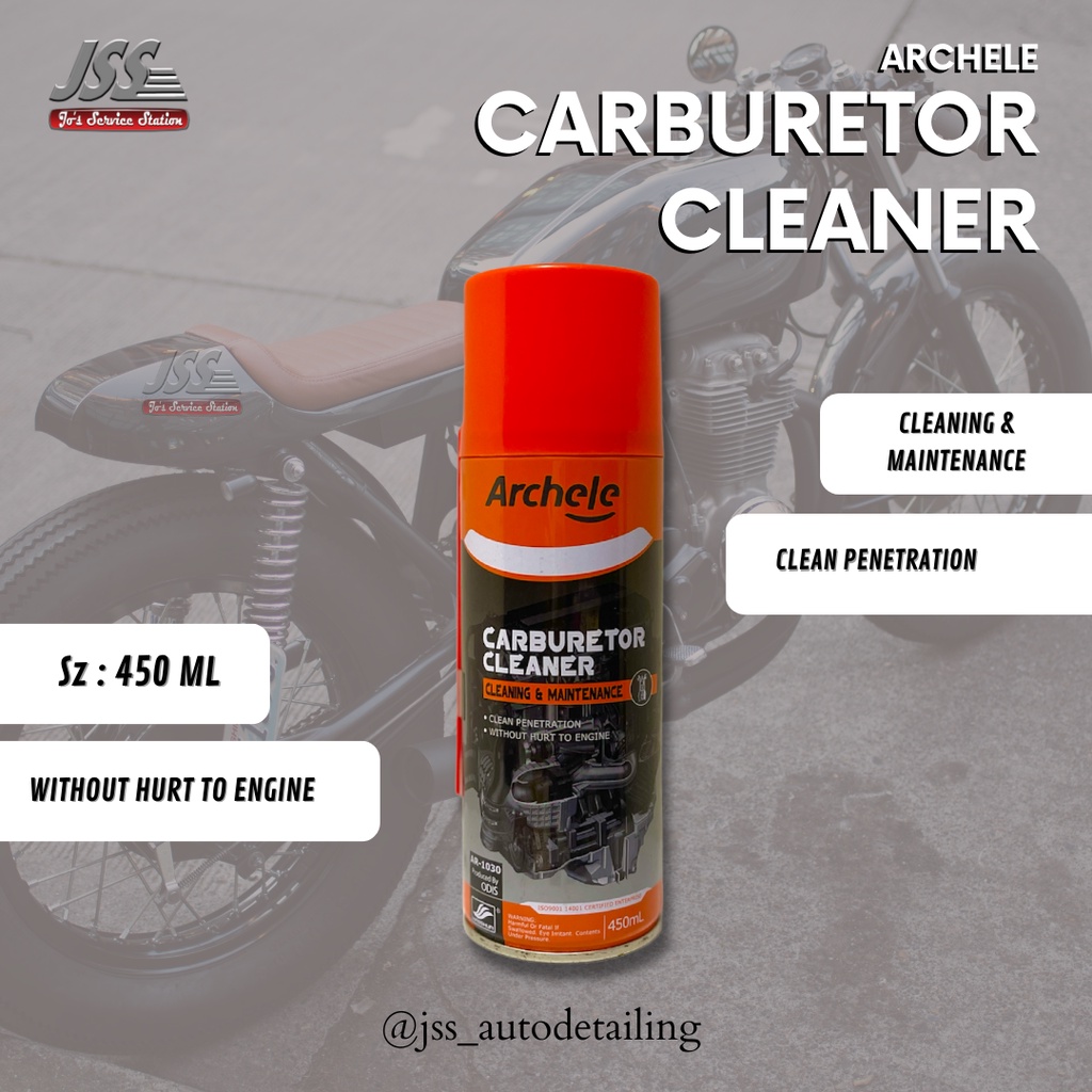 Jual Archele Carburetor Cleaner Cleaning & Maintenance isi 450 ml (p ...