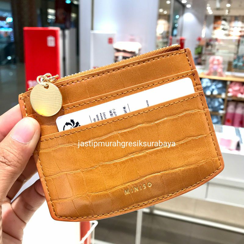 Jual DOMPET KOIN MINISO DOMPET MINISO CARD AND COIN WALLET MINISO ...