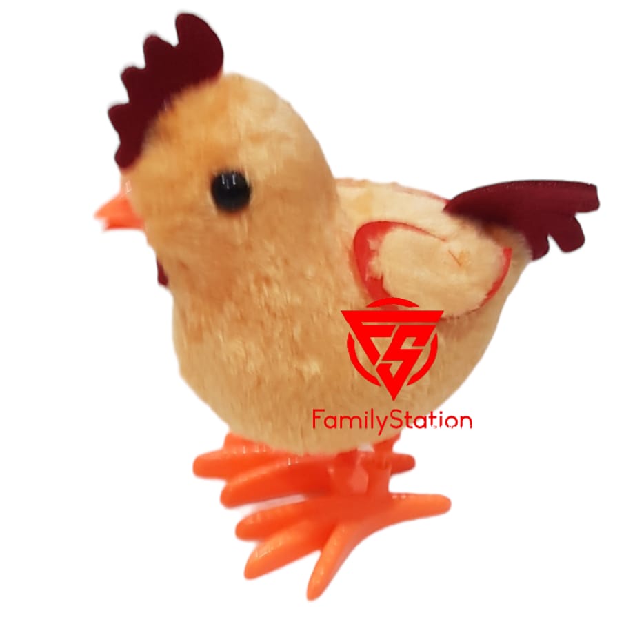 Jual Mainan Anak Ayam Berjalan Ukuran JUMBO Model kunci Putar mainan ...