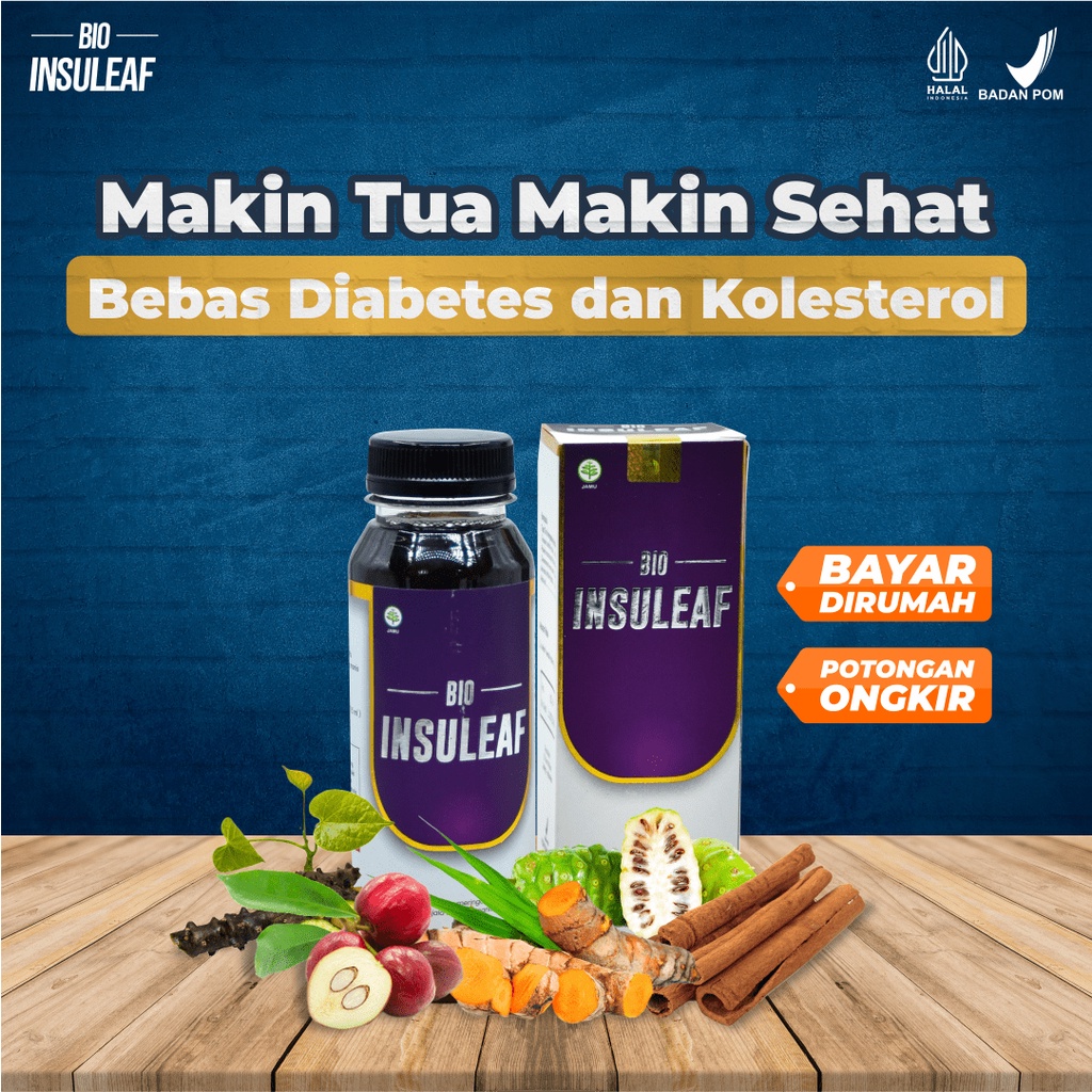 Jual Bio Insuleaf Herbal Diabetes 100% Alami | Shopee Indonesia