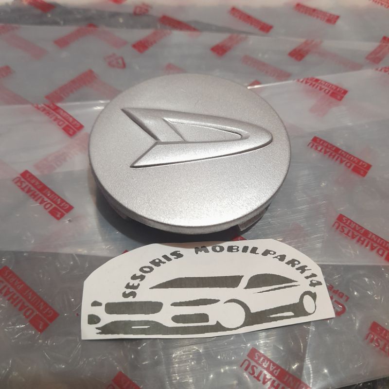 Jual dop velg silver daihatsu xenia granmax terios 6cm | Shopee Indonesia