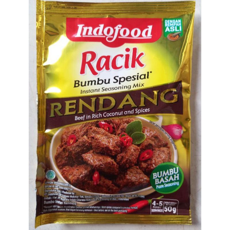Jual bumbu RENDANG RACIK INDOFOOD | Shopee Indonesia