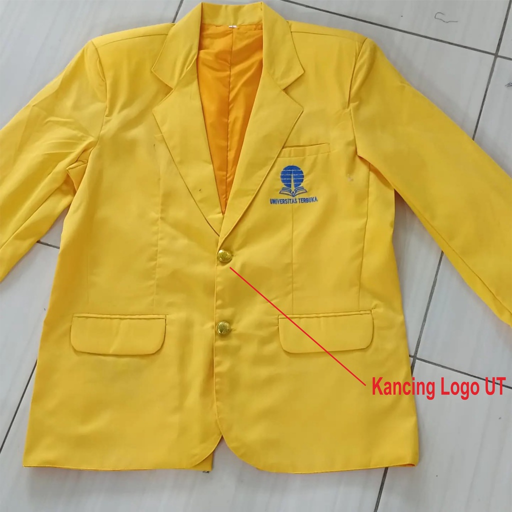 Jual (BISA COD) READY STOCK ALMAMATER UNIVERSITAS TERBUKA KANCING LOGO ...