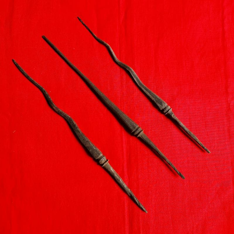 Jual Koleksi Tombak Cacing Kanil Lurus dan luk Istimewa Antik lawas ...