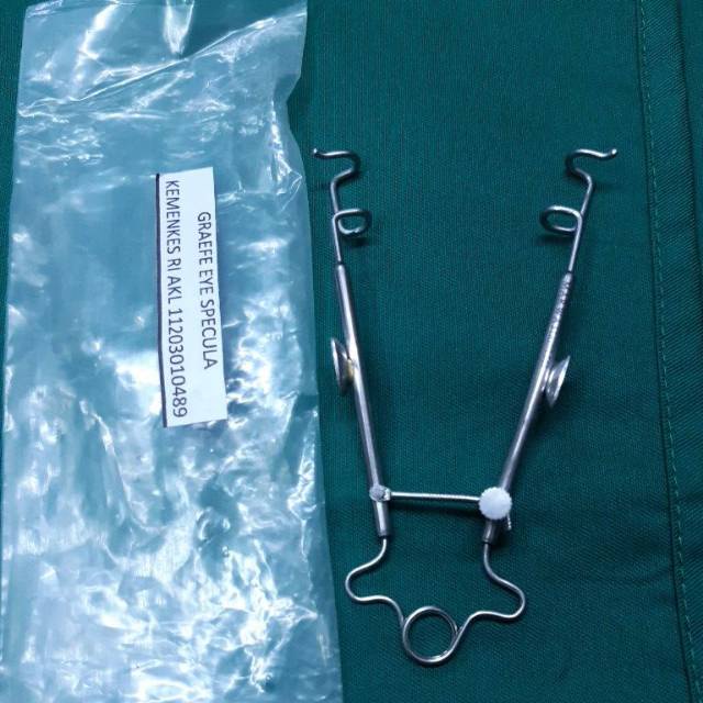 Jual Graefe Eye Specula Alat Medis Eye Specula | Speculum Mata | Shopee ...