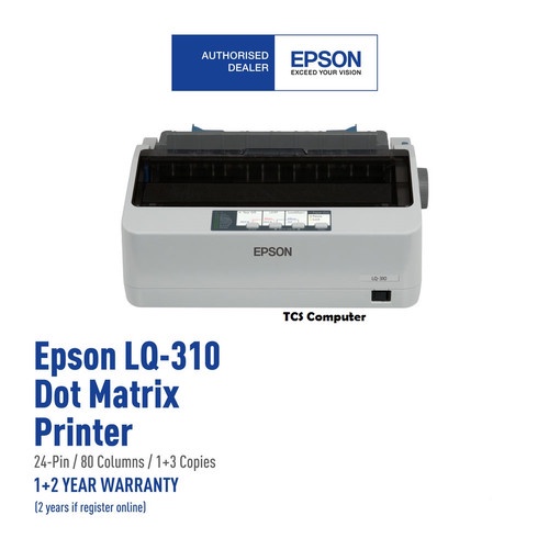 Jual Epson LQ 310, Printer Dot Matrix, Print, B&W, | Shopee Indonesia