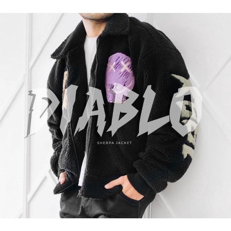 Jual MEMPHIS VARSITY TAKEDA SHERPA JACKET DIABLO / SHINJUKU / KAMIKAZE ...