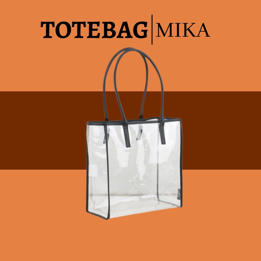 Jual Tas Tote Bag Mika/Tas Mika Transparan Souvenir | Shopee Indonesia