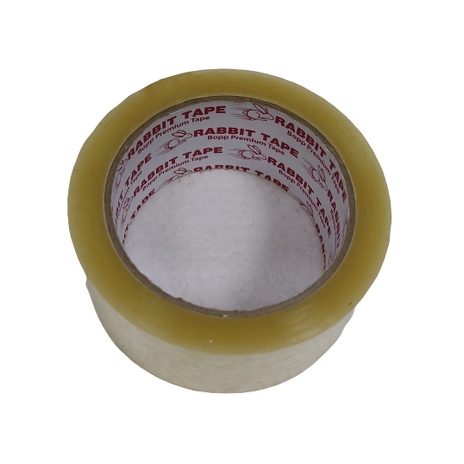 Jual Rabbit Tape Lakban Bening /Lakban Coklat 2 Inch x 90 Yard High ...