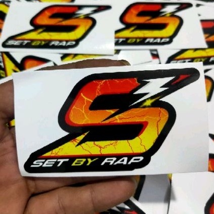 Jual stiker SET BY RAP (SBR) stiker motor | Shopee Indonesia