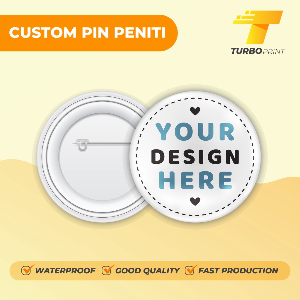 Jual Cetak Pin Peniti Bulat Custom Gambar - Pin Peniti | Shopee Indonesia