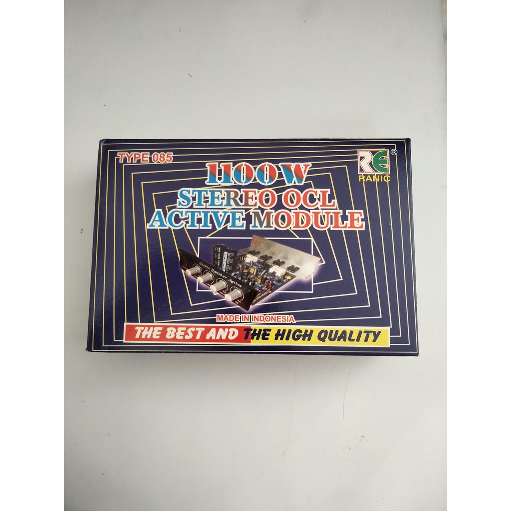 Jual KIT STEREO OCL ACTIVE MODULE 1100 WATT RANIC TYPE - 085 | Shopee ...
