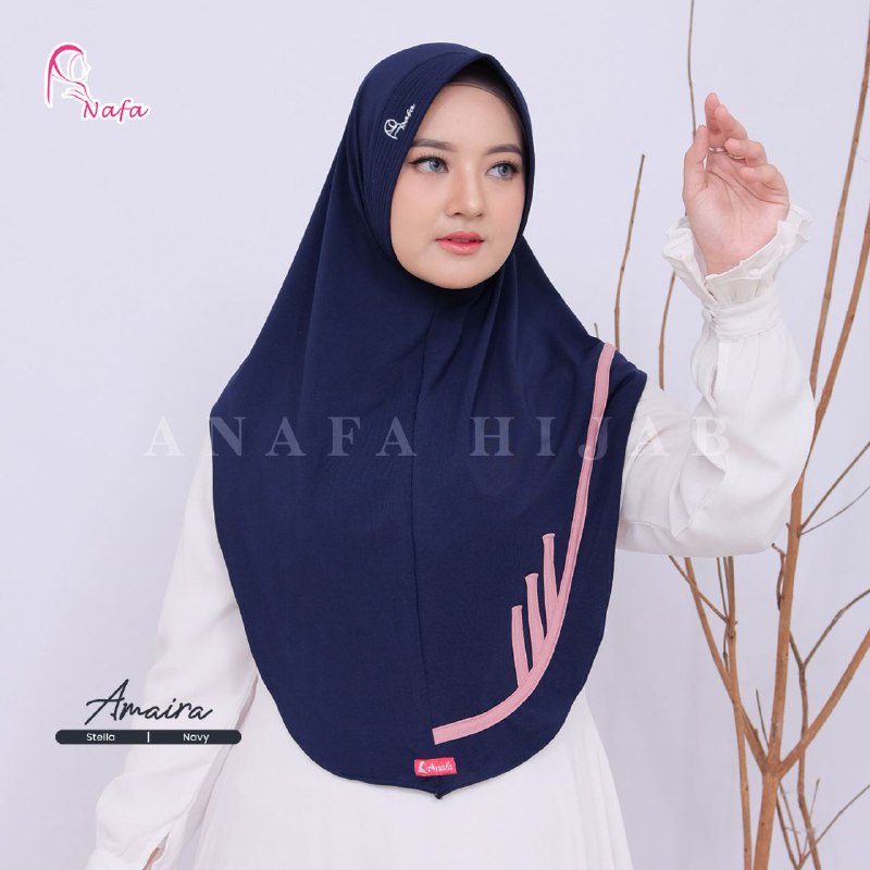 Jual Jilbab Bergo AMAIRA anafa Hijab Syar'i Dewasa Pet Antem Bahan Jersey Stella Premium Khimar ...