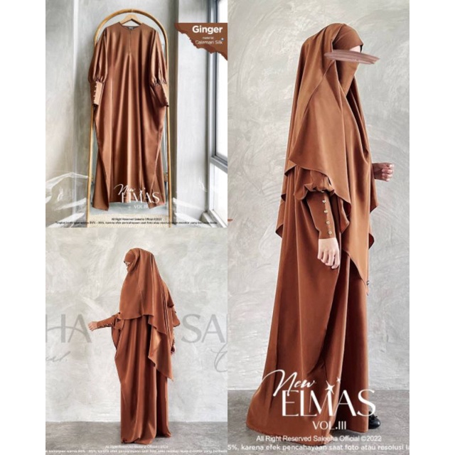 Jual Abaya Elmas by saleeha official | Shopee Indonesia
