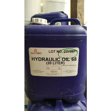 Jual OLI HIDROLIK JUMBO / JUMBO HYDRAULIC OIL IS0 VG 68 (20 LITER ...