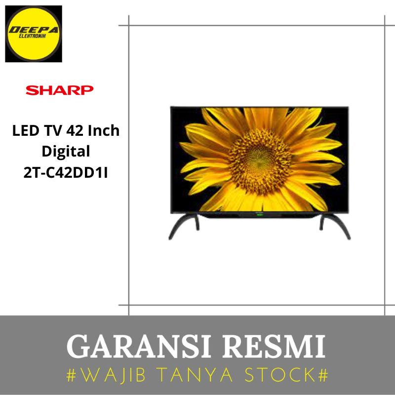 Jual SHARP 2T-C42DD1I LED TV 42 Inch Digital Deepa | Shopee Indonesia