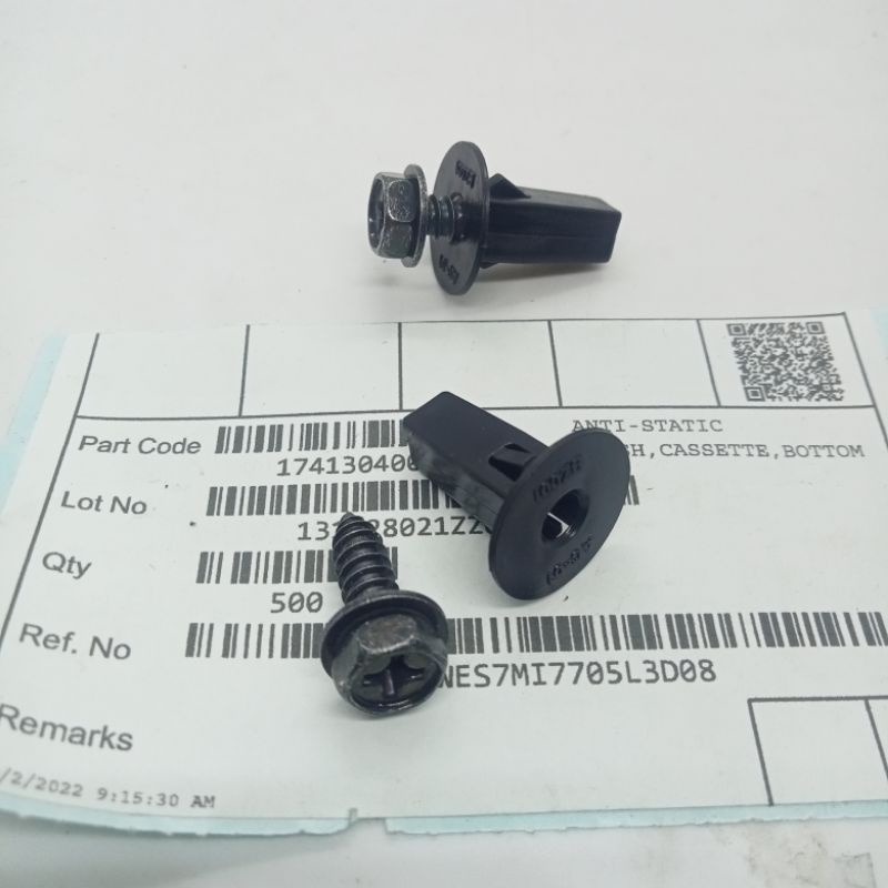 Jual 1SET BAUT KLIP KANCING INER DUDUKAN BAUT BZ001 TOYOTA INOVA ...