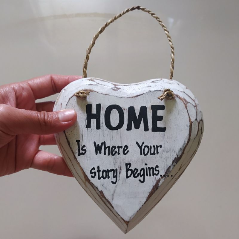 Jual Tulisan home/hiasan kayu/Pajangan dinding/dekorasi rumah/sign ...