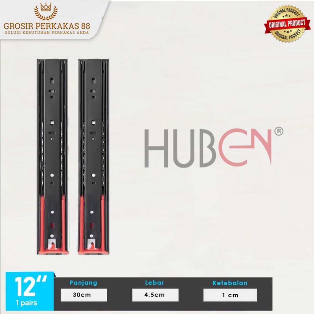 Jual Huben Rel Laci Slow Motion 30 35 40 Cm BM45 Double Track Tarik ...