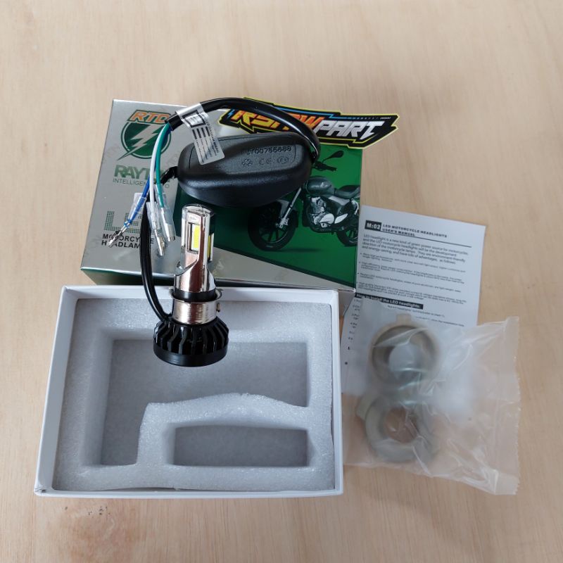 Jual Lampu depan led rtd 6 sisi asli 35 watt led 6 sisi led putih ...