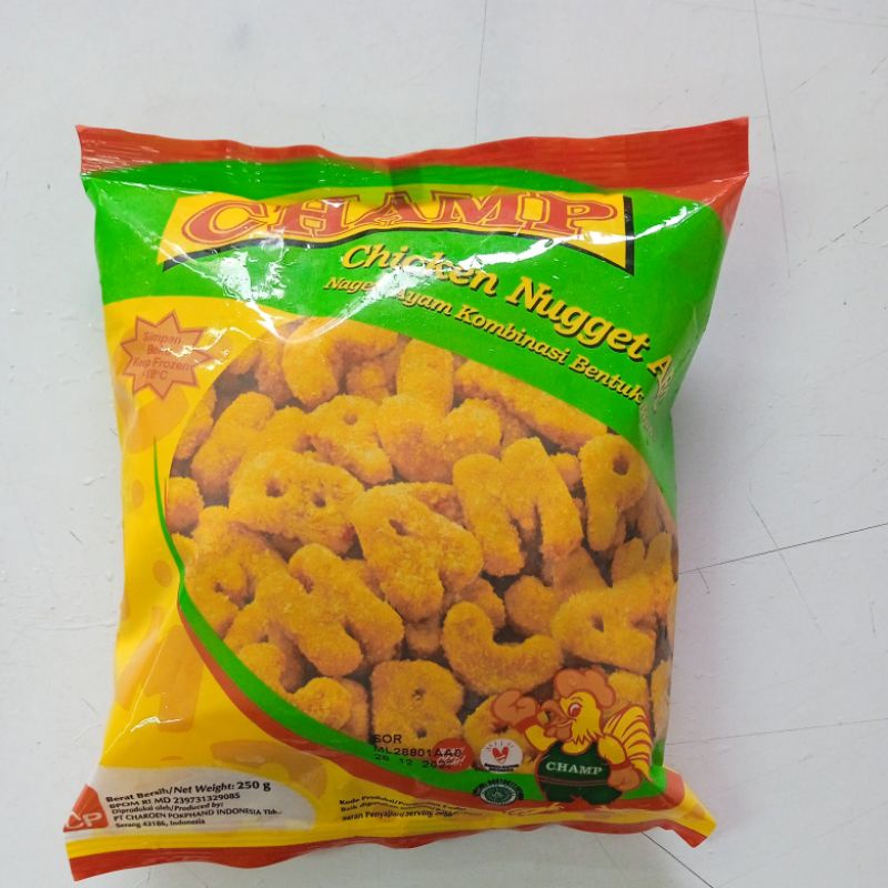 Jual CHAMP CHICKEN NUGGET ABC 250G | Shopee Indonesia