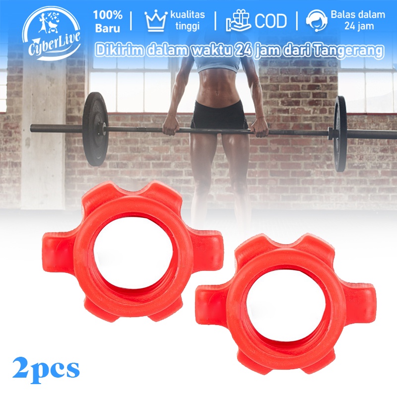 Jual 2pcs Pengunci Barbel PVC Pengunci Barbel Stik Dumbbell Lock ...