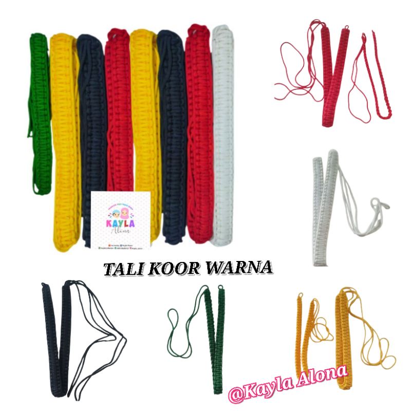 Jual Tali Pramuka Koor Warna Besar dan Kecil | Shopee Indonesia