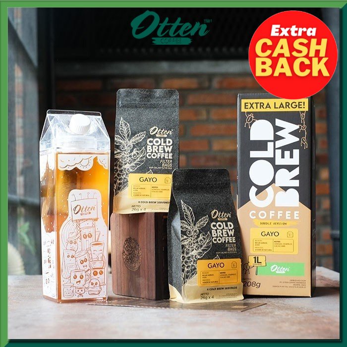 Jual Cold Brew 1L - Arabica Aceh Gayo Semi Washed (Set) | Shopee Indonesia