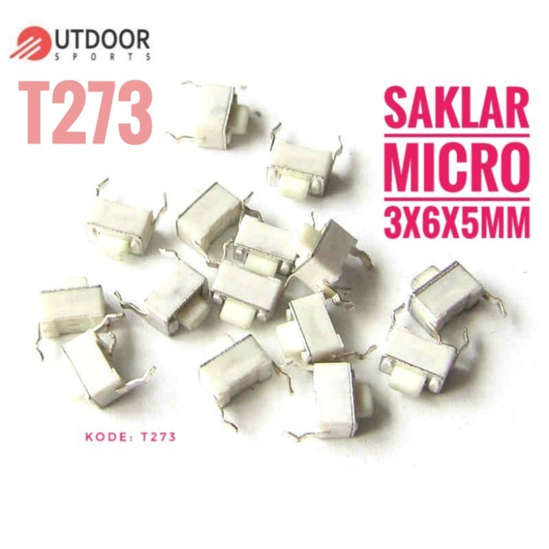 Jual Saklar Micro 2Pin Push Button Mini Switch 3x6x5mm | Shopee Indonesia
