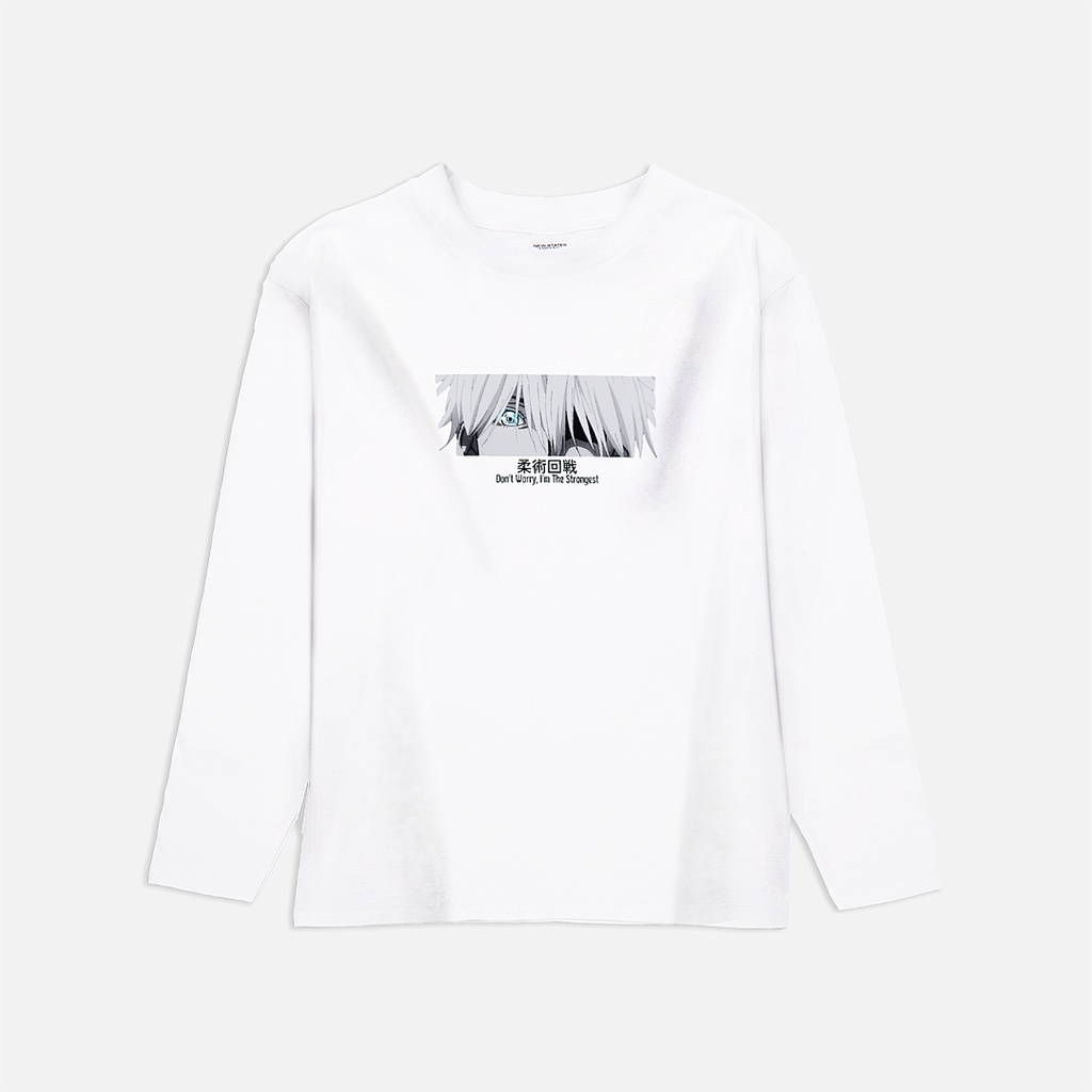 Jual Premium Long Sleeve Shirt Gojo Satoru Jujutsu Kaisen Anime ...