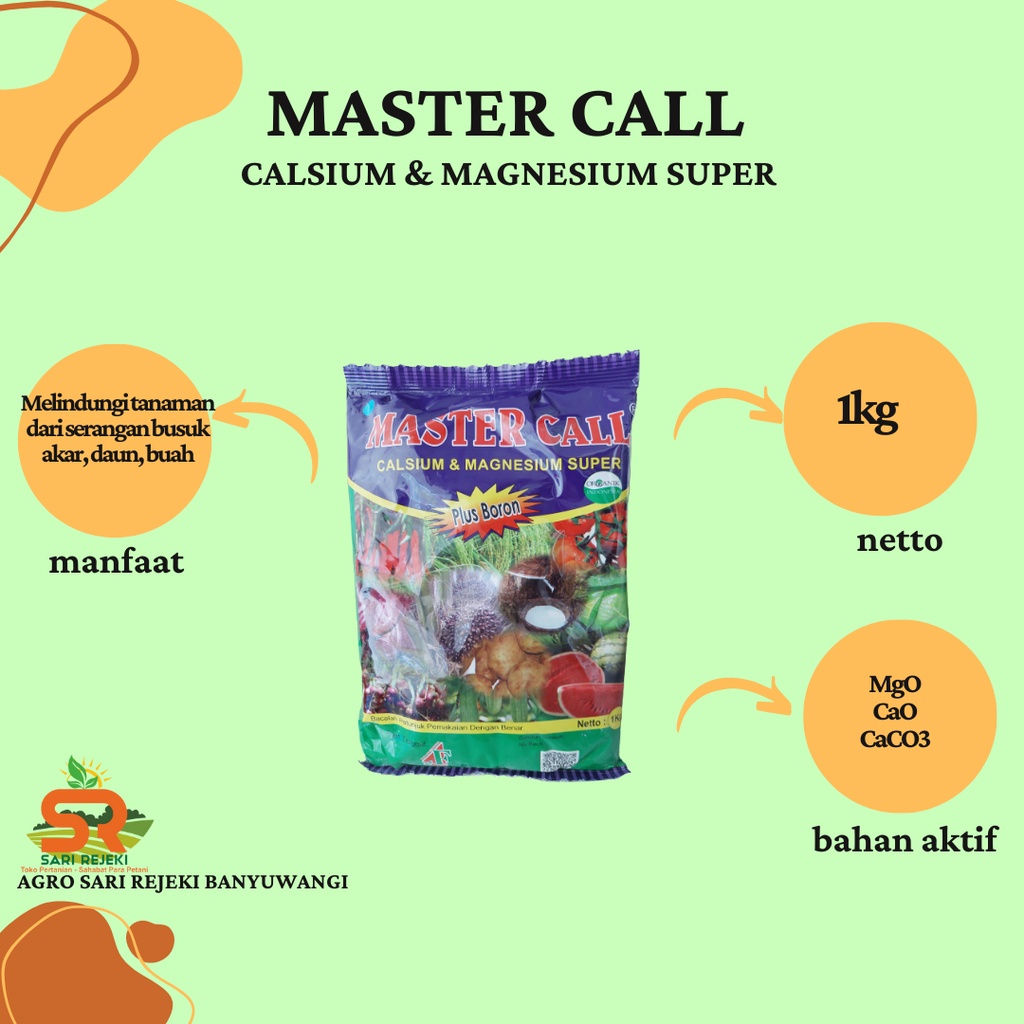 Jual MASTER CALL BLUE 1KG KALSIUM DAN MAGNESIUM PLUS BORON | Shopee ...