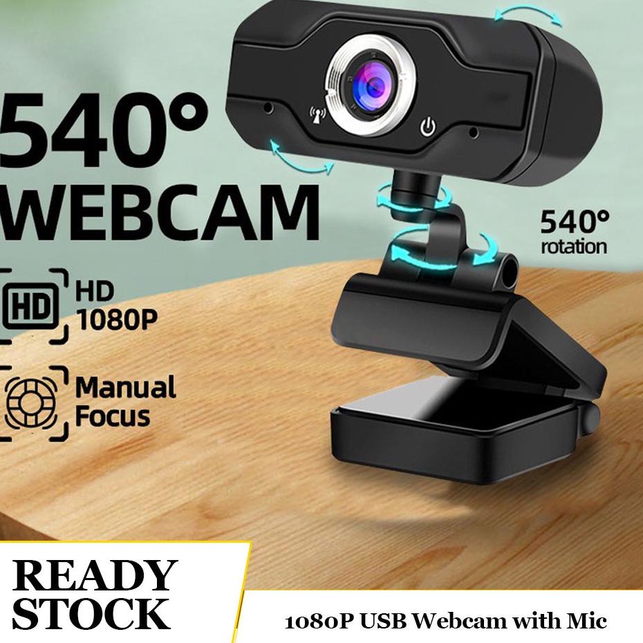 Jual Penjualan Terbaru 1080p USB Webcam With Microphone Laptop Komputer ...