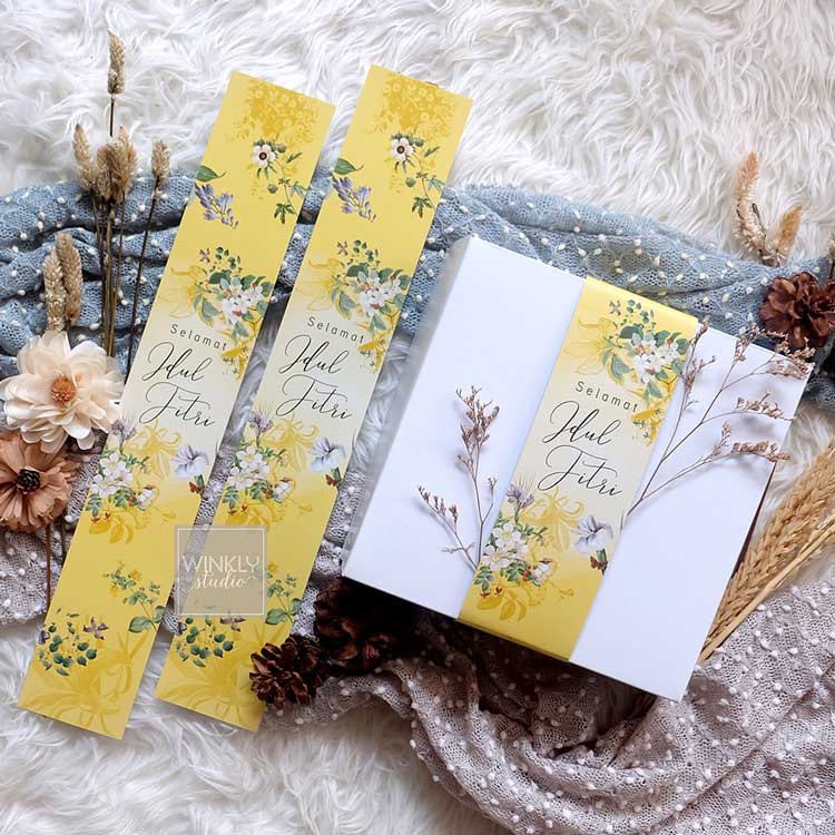 Jual 20pcs LONG Paper BELT Lebaran 2024 / Sabuk Kertas Parcel Idul ...