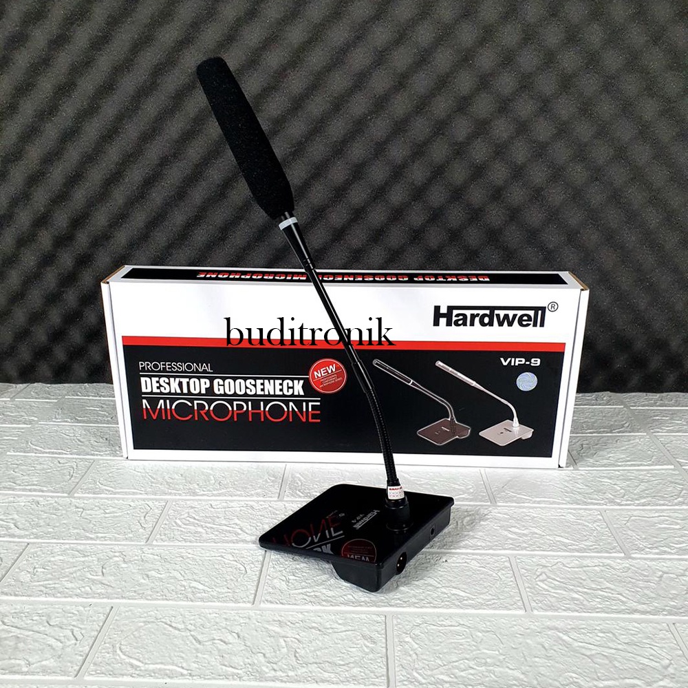 Jual Mic Conference Mic Meja HARDWELL VIP-9 / VIP9 / VIP 9 (ORIGINAL) | Shopee Indonesia