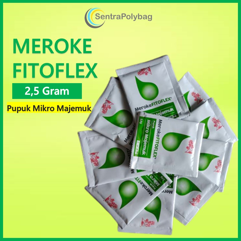 Jual Pupuk Mikro Majemuk Meroke Fitoflex 2,5 gram Kemasan Asli Pabrik ...