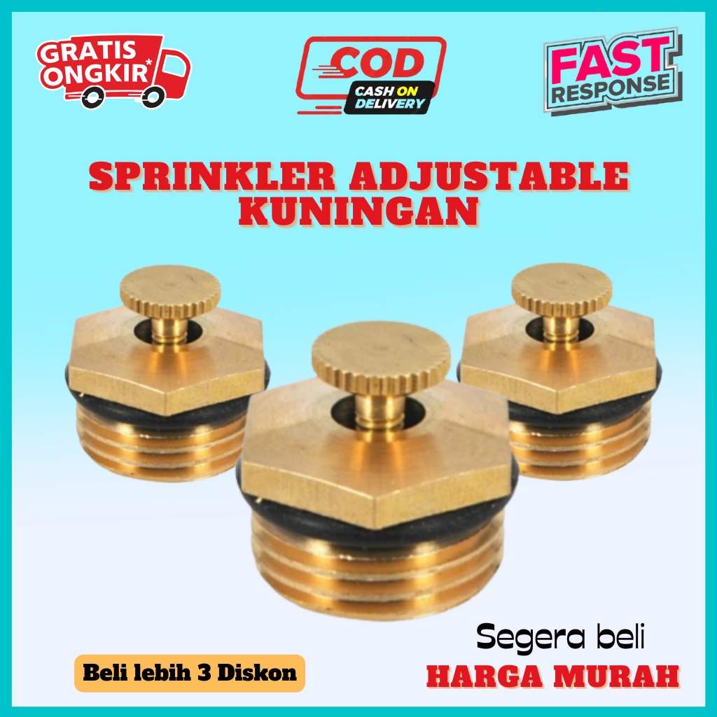 Jual Sprinkler Springkler Spray Air Taman Otomatis Hidroponik Kebun ...