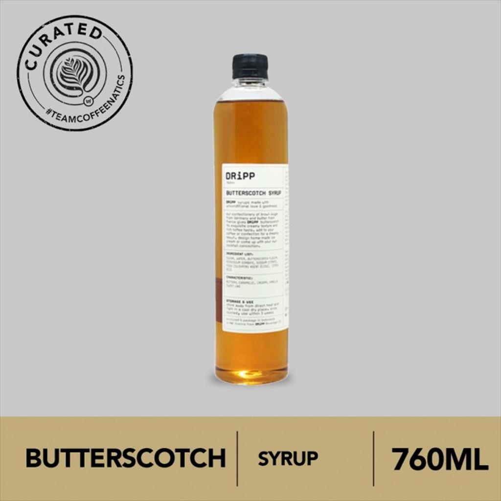 Jual DRiPP Butterscotch Syrup - Sirup Perisa Minuman | Coffeenatics ...
