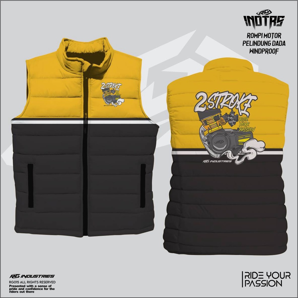 Jual Rompi Motor / Rompi Riding / Rompi Motor 2stroke / Rompi Rg ...