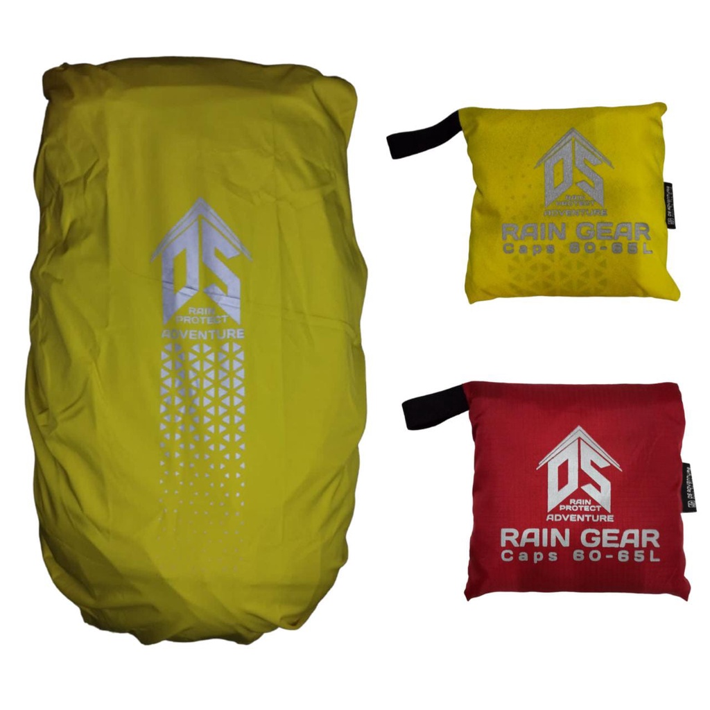 Jual Cover bag 60l ds adventure - rain cover pelindung tas 60L - rain ...