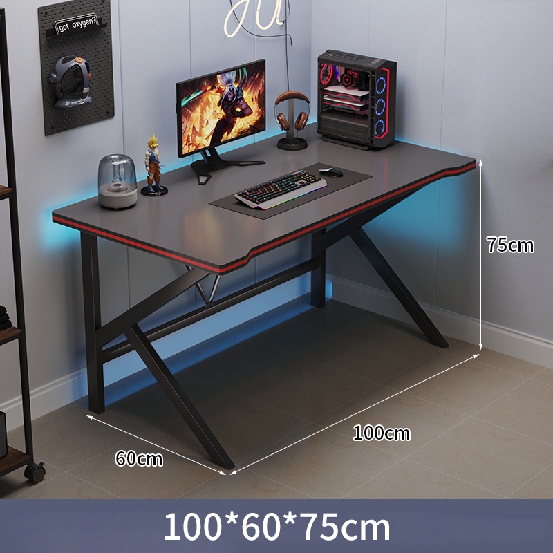 Jual Ihome Meja Komputer 140cm Meja Gaming Meja Kerja meja PC Meja ...